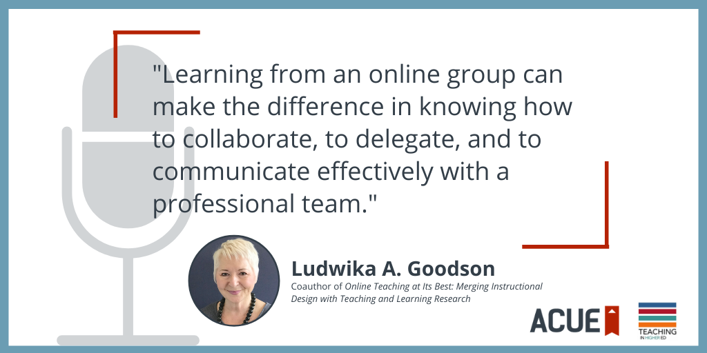 Ensure accountability with deliverables | ACUE